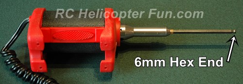 Nitro RC Helicopter Starting Methods